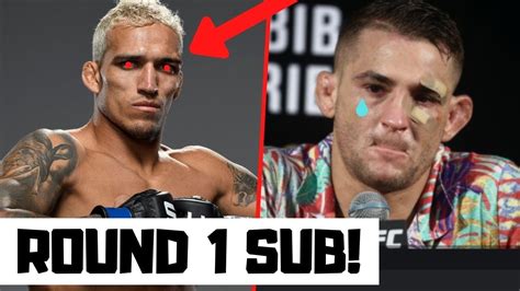 Charles Oliveira Vs Dustin Poirier Prediction And Breakdown Ufc 269