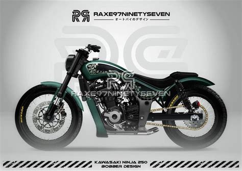 Kawasaki Ninja 250 Modif Bobber