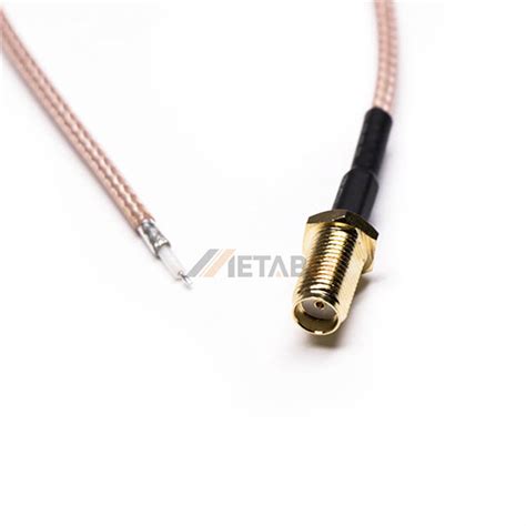 Solder Pigtail To Bulkhead Sma Female Connector Cable Assembly Metabeeai