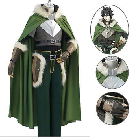 Anime The Rising Of The Shield Hero Cosplay Kostymer Naofumi Iwatani