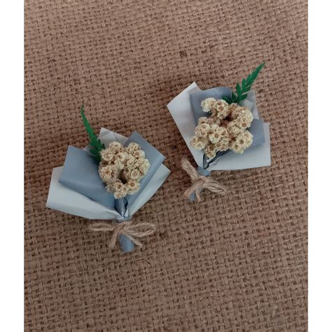 Jual Mini Buket Bunga Edelweis Shopee Indonesia