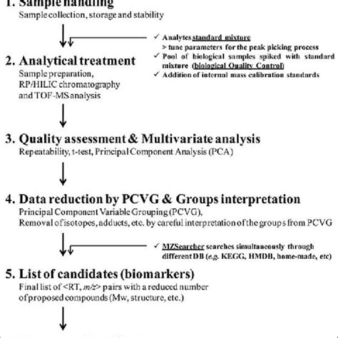 Metabolomics Workflow From Ref 8 With Permission Copyright