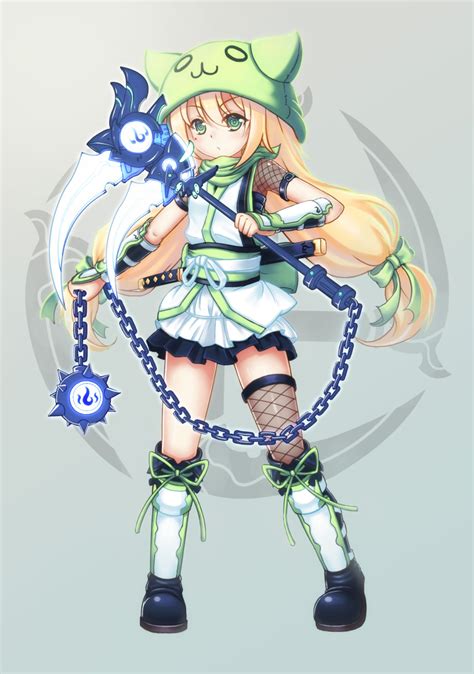 Safebooru 1girl 3 Animal Hat Blonde Hair Bow Fishnet Legwear