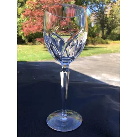 Waterford Crystal Lucerne Pattern Wine Glasses Set Of 2 Free Domestic