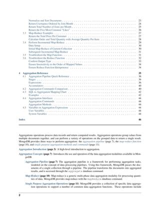Mongo Db Aggregation Guide PDF