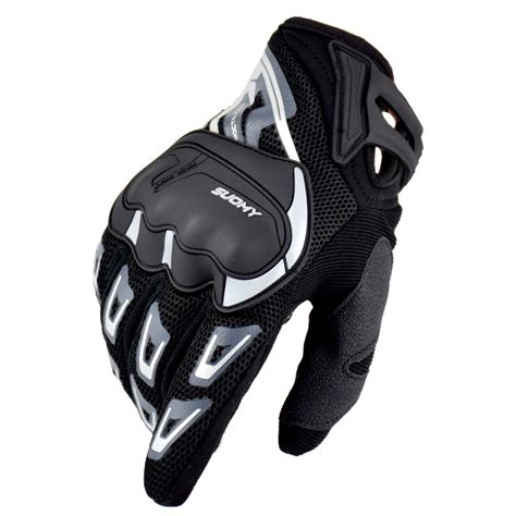 Suomy Shockproof Summer Breathable Mesh Motorcycle Racing Gloves Touch Screen Off Road Motorbike