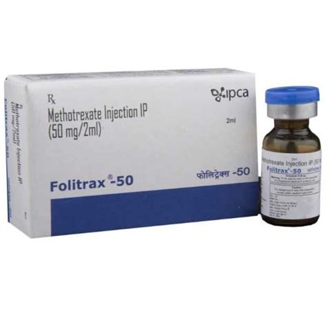 Folitrax Injection Methotrexate Ipca Laboratories Ltd At Rs 77 5