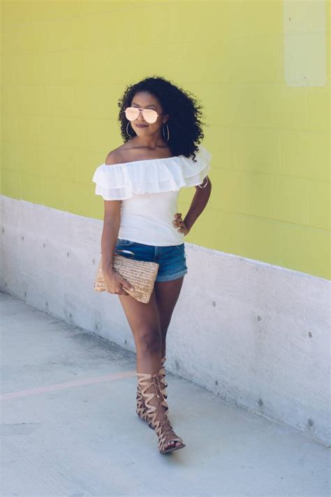 Off The Shoulder Ruffles Venti Fashion