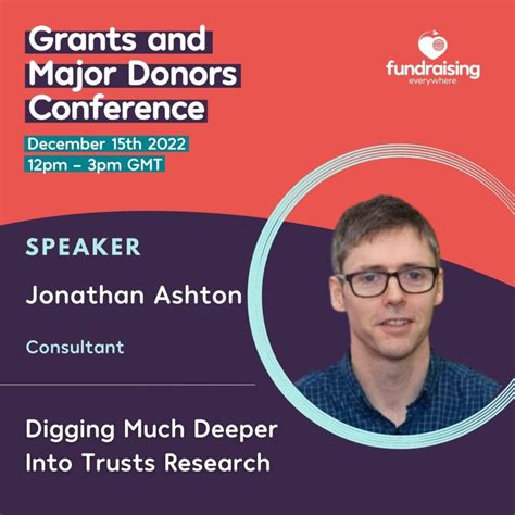 Speaker Profile Jonathan Ashton Fundraising Everywhere