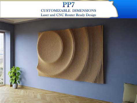 Parametric Wall Art Panel Cnc Files Water 3d Raindrop Ripple Pattern Cutting Files For Router Or