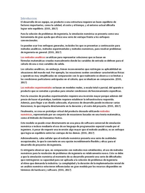 Introduccion Metodos Numericos Diego Gonzalez Pdf Simulación