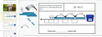 Second Grade Open Number Lines And Solving Word Problems Using A Number Line