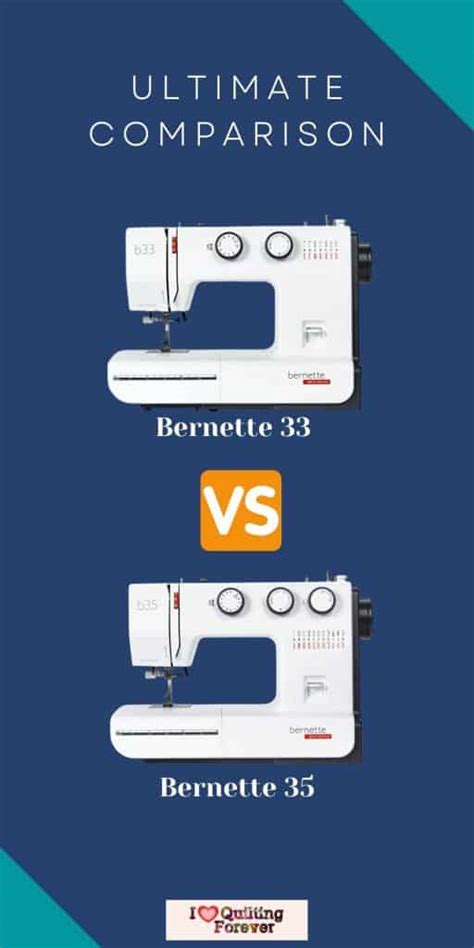 Bernette B33 Vs B35 Dont Buy Before Reading Our Latest Comparison