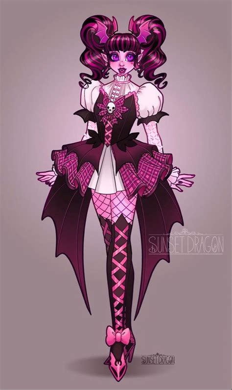 Draculaura Monster High Art Monster High Characters Monster High Dolls