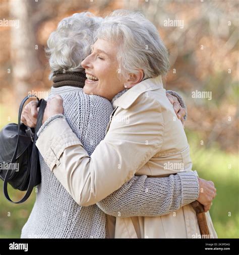 Friendship Thats Built To Last Cropped View Of Two Senior Women