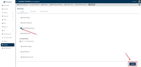 How To Enable Multi Currency Moneypex Support