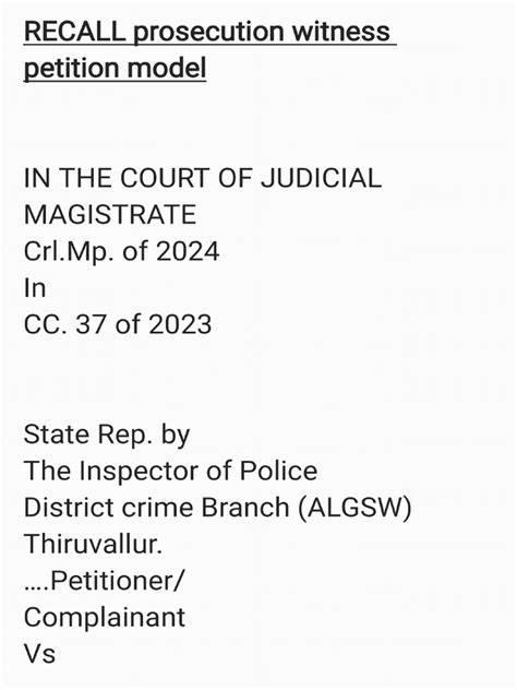 Recall The Witnesses In Crpc Pdf