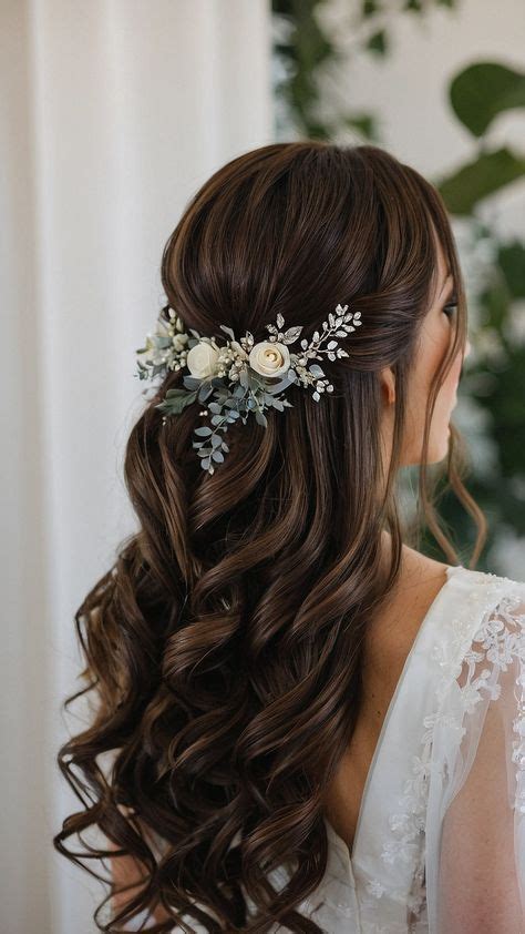 Pin by Արաքս Դավթյան on Hairstyles Wedding hair down Wedding hair