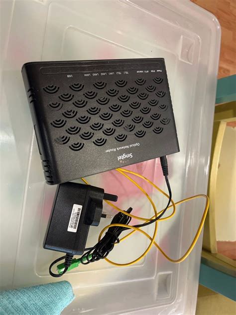 Singtel ONT Singtel Router Computers Tech Parts Accessories Networking On Carousell