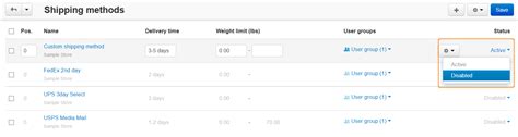 How To Disable Shipping On The Storefront — Cs Cart 43x Documentation