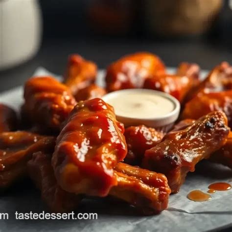 My Fiery Hot Wings With Tangy Sauce Taste Dessert