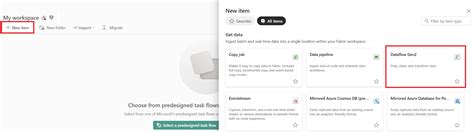 Create Your First Microsoft Fabric Dataflow Microsoft Fabric