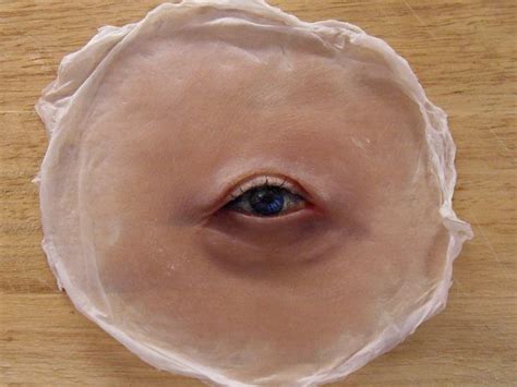 Encapsulated Silicone Prosthetic By Jessica Deben Artificial Eye