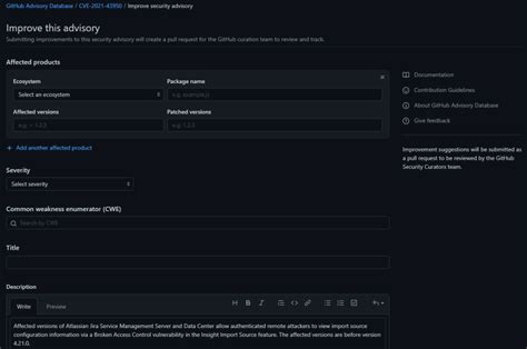 github wants open source contributors to improve its security database