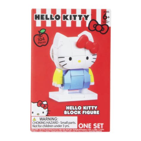 Hello Kitty House Building Set Lego With Toy Blocks And Bricks