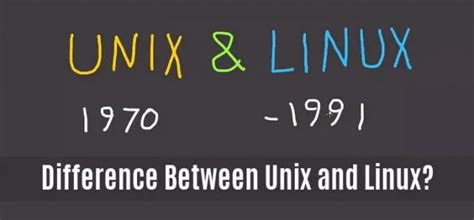科普：linux与unix有哪些区别？ 哔哩哔哩
