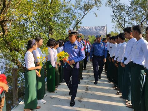 ငရုတ်ကောင်းမြို့ရှိဒေသခံ ပြည်သူများအားကျန်းမာရေး စောင့်ရှောက်မှုလုပ်ငန်းများ ဆောင်ရွက်ရန် တပ