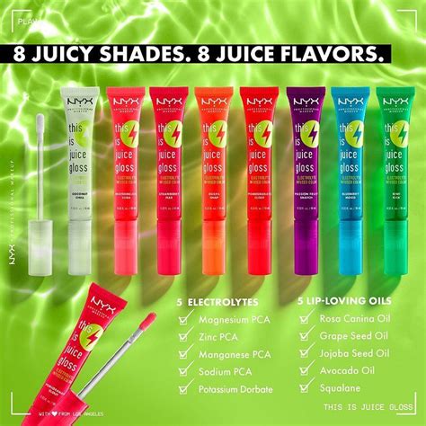 This Is Juice Lip Gloss By Nyx Hydrating Lip Gloss Fragrance Free
