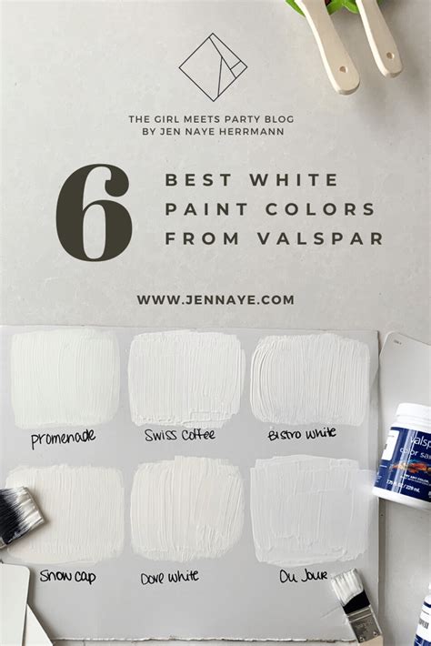 Valspar Best White Colors From Cool Tones To Warmer White White