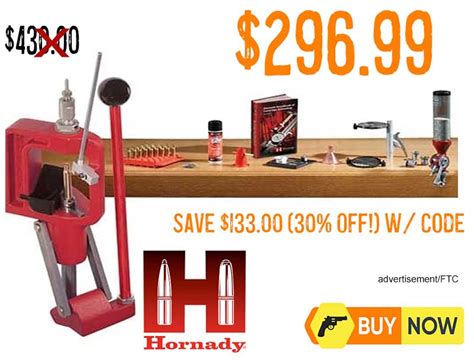 Hornady Lock N Load Classic Reloading Kit Now Only 296 99 With Coupon Code