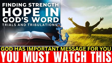 Gods Message Today 👉 Finding Strength And Hope In Gods Word 🙏 Word Of