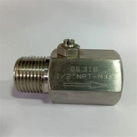 1 2inch Ss Pressure Gauge Snubber 1 2 Inch Npt At Rs 132 In Vasai