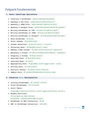 Essential PySpark Data Operations DataFrame Joining Missing Course