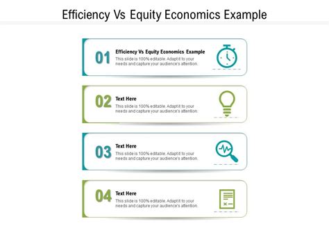 Efficiency Vs Equity Economics Example Ppt Powerpoint Presentation