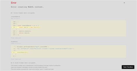 Raymarching SDF Volume Codesandbox
