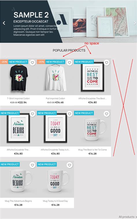 Fo Featured Product Not Well Displayed With Responsive · Issue 25283 · Prestashopprestashop