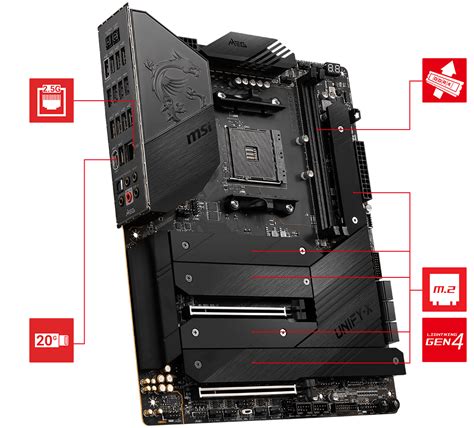 MSI MEG X570S UNIFY X MAX 6 X Gen4 M 2 Direct 16 2 Phase 90A SPS