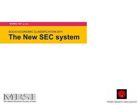 New Socio Economic Classification 2011 Mrsi Pdf Government Support