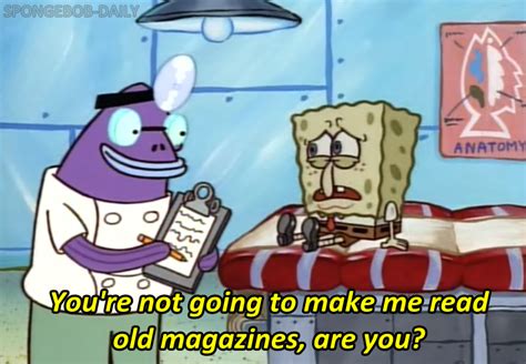 Spongebob Doctor Meme Captions Quotes
