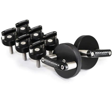 Rockworkx Jeep Wrangler Freedom Hard Top Quick Release D Ring Mounting