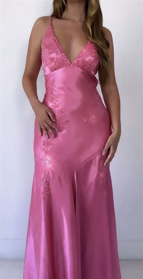 V Neck Long Prom Dress Evening Dress Fg5162 Formalgowns
