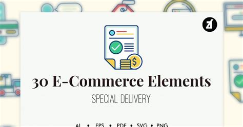 30 E Commerce Elements Graphics Envato Elements