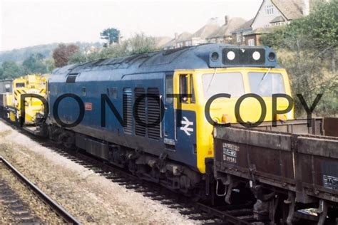 Uk Diesel Train Railway Photograph Of Class 50 50047 Loco Rm50 319 £1