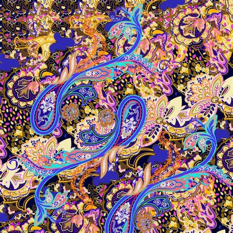 Premium Vector Seamless Floral Patterns Colorful Pattern Skulls