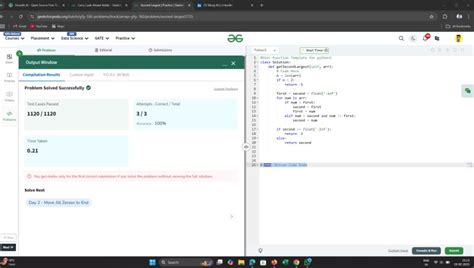 Meraj Ali On Linkedin Gfg160 Geeksforgeeks Gfg160 Codinglife