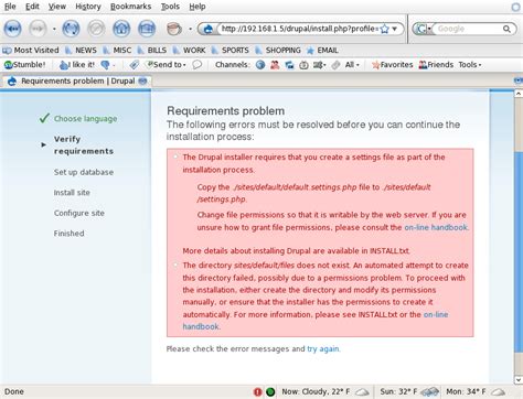 Install Drupal On A Lamp Server Ghacks Tech News